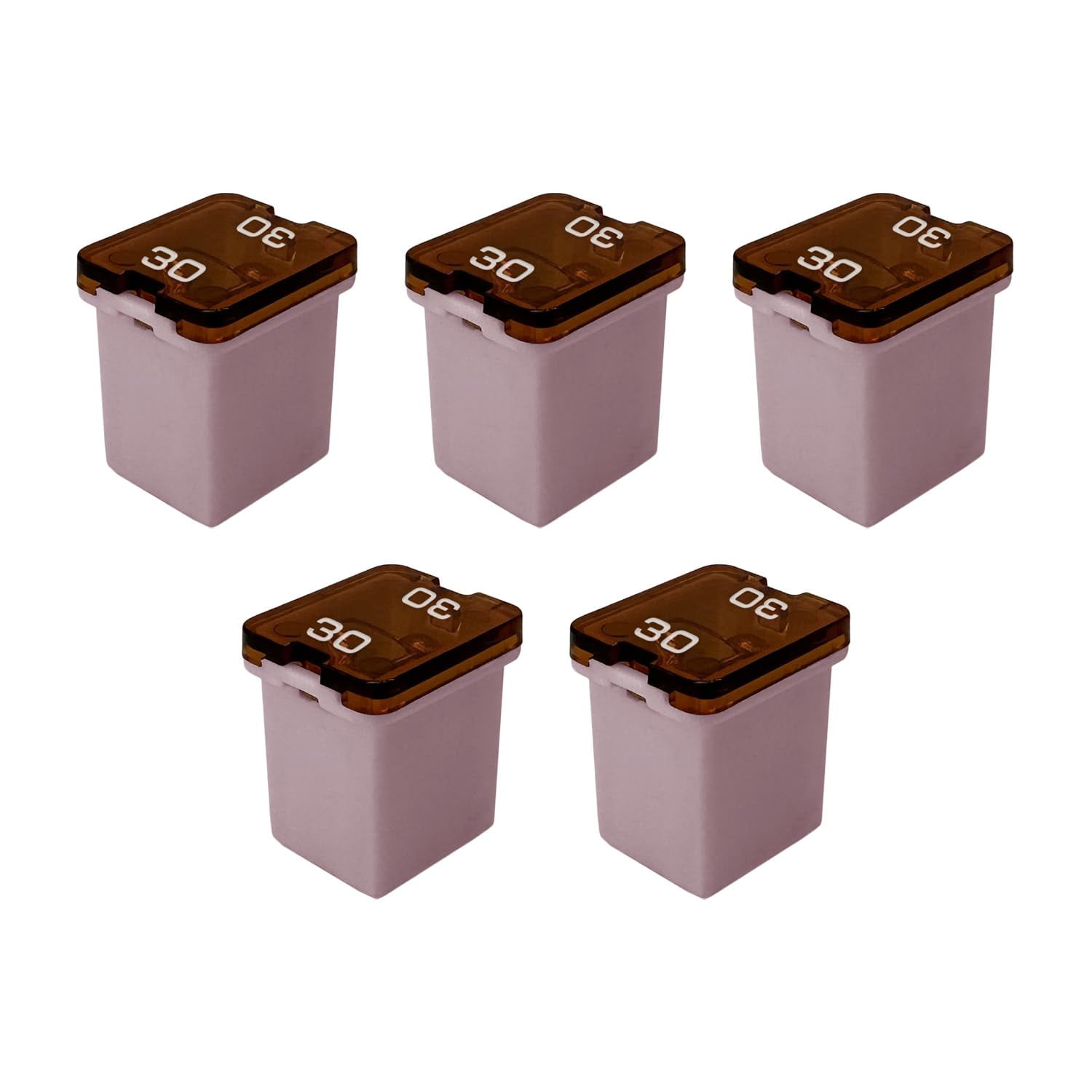 30 Amp J-Case Low Profile (Mini) Fuse 16mm for Pickup Trucks, Cars and ...