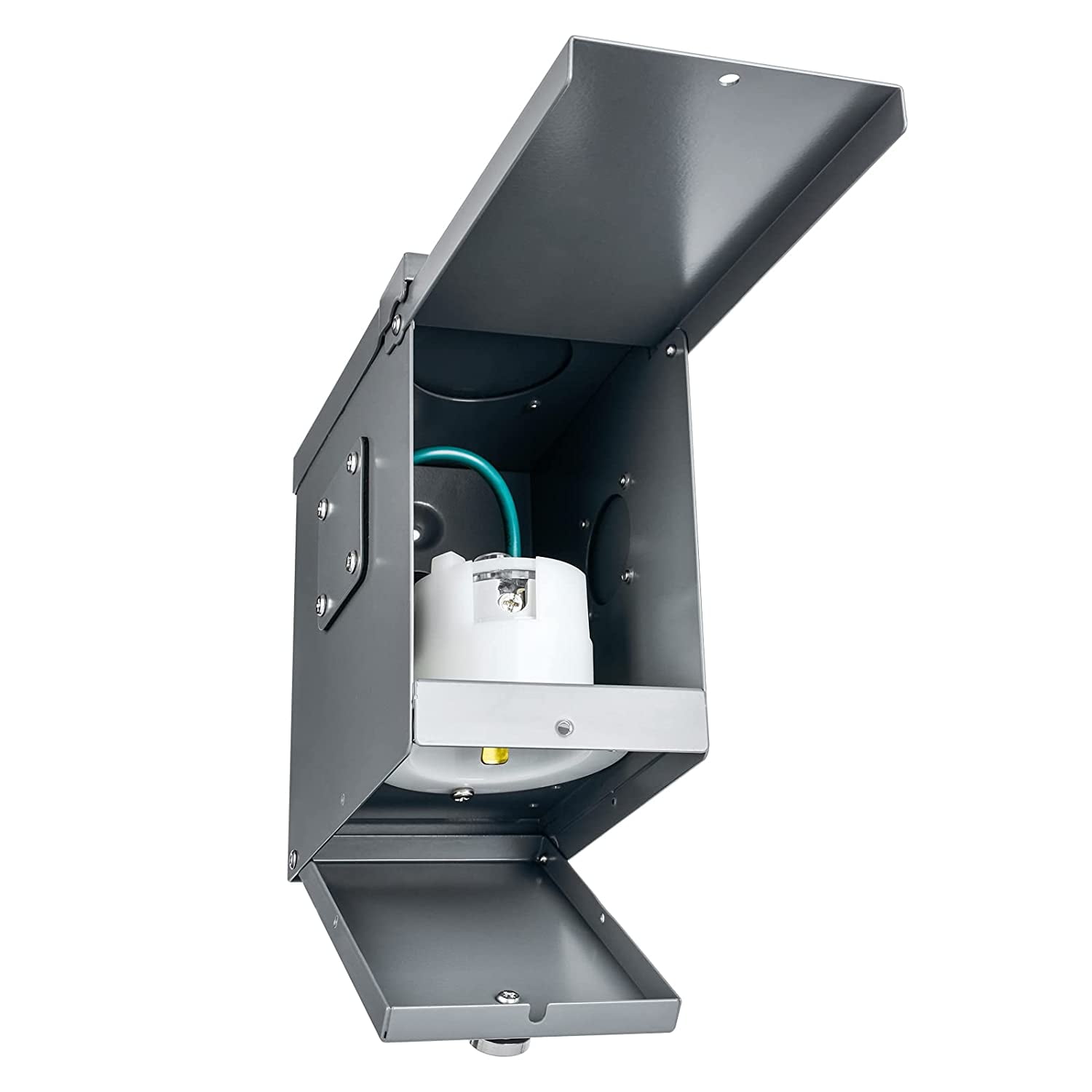 30 Amp Power Inlet Box with 5 Preserved Holes,125/250 Volt, 7500 Watts ...