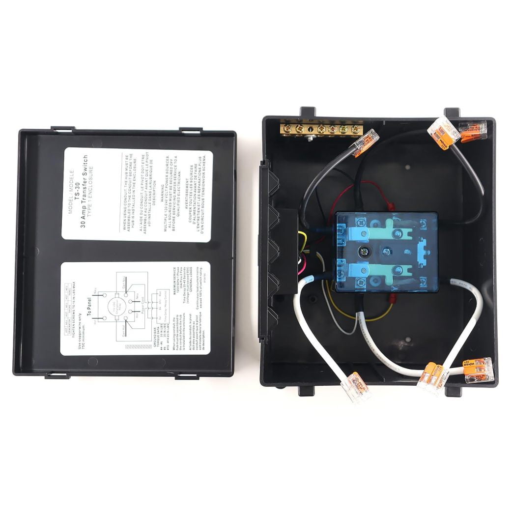 30 Amp Transfer Switch Automatic Transfer Switch for RV, Travel Trailer ...