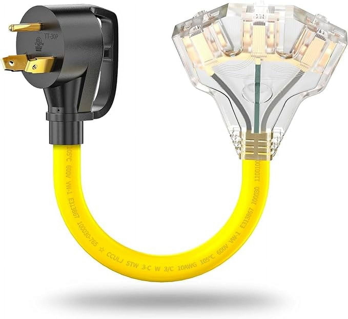 30 Amp to 110 Amp Adapters in RV Adapters - Walmart.com