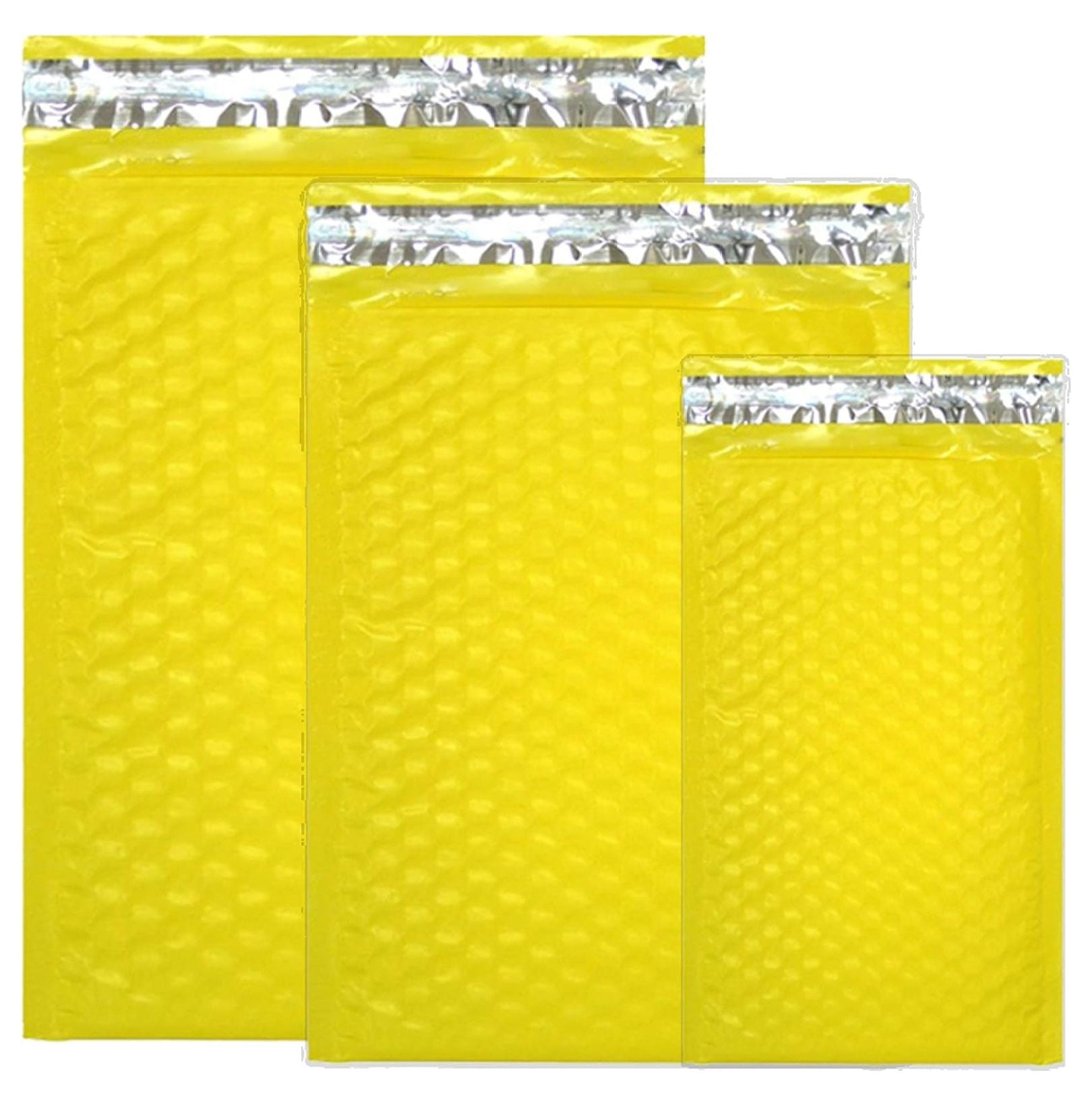 30 Assorted, 4x8, 6x10, 8x12 Inch Colored Bubble Mailers, All 3 Sizes ...