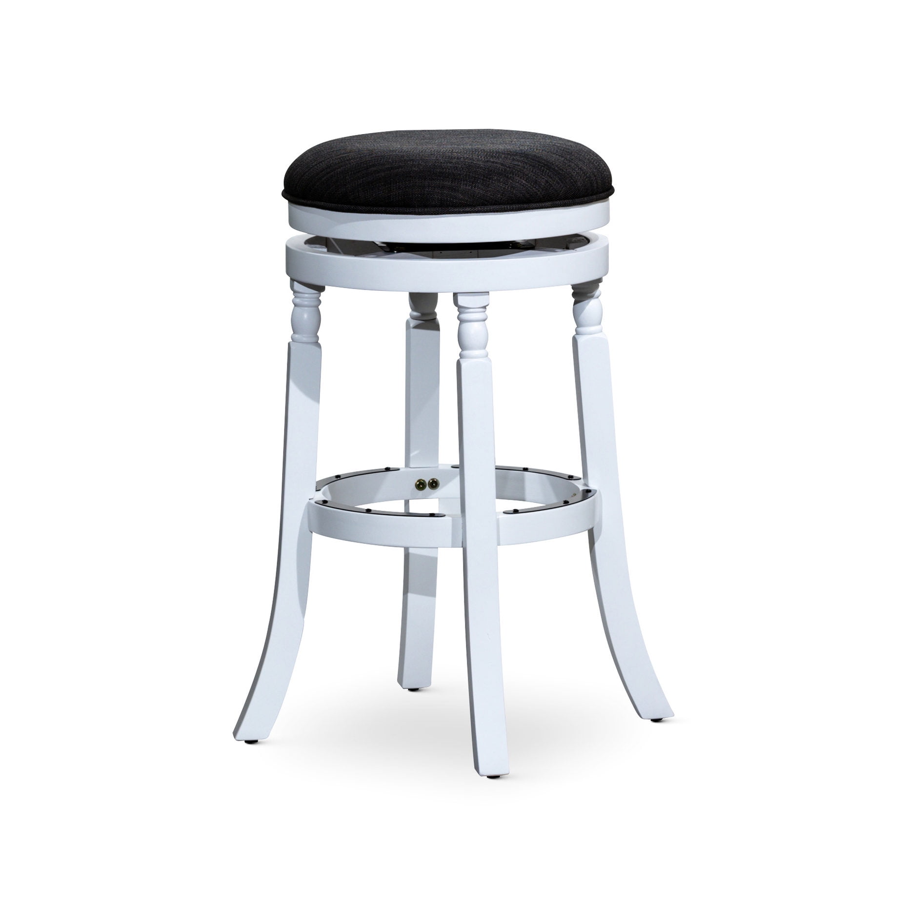 30" Bar Stool | 360 - Degree Swivel for Social Gatherings | Solid Wood ...