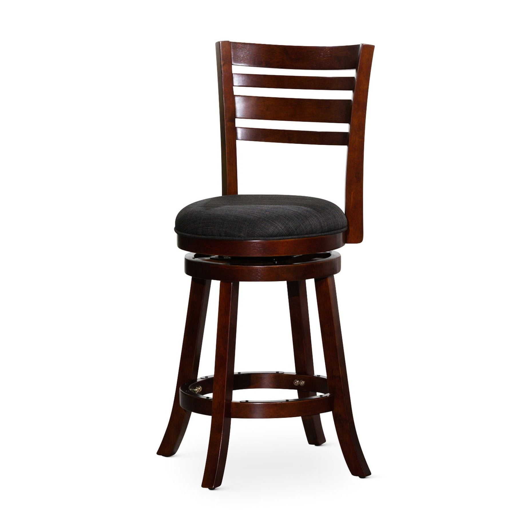30" Bar Swivel Stool | Comfortable Seating for Bar Use | Solid Hardwood ...