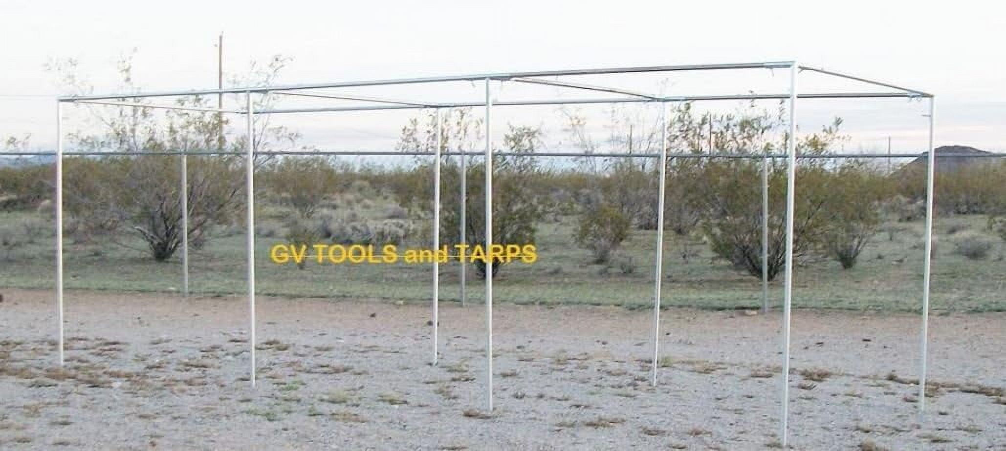 30’ Baseball Softball Straight Leg Batting Pitching Cage - 3/4" Frame ...