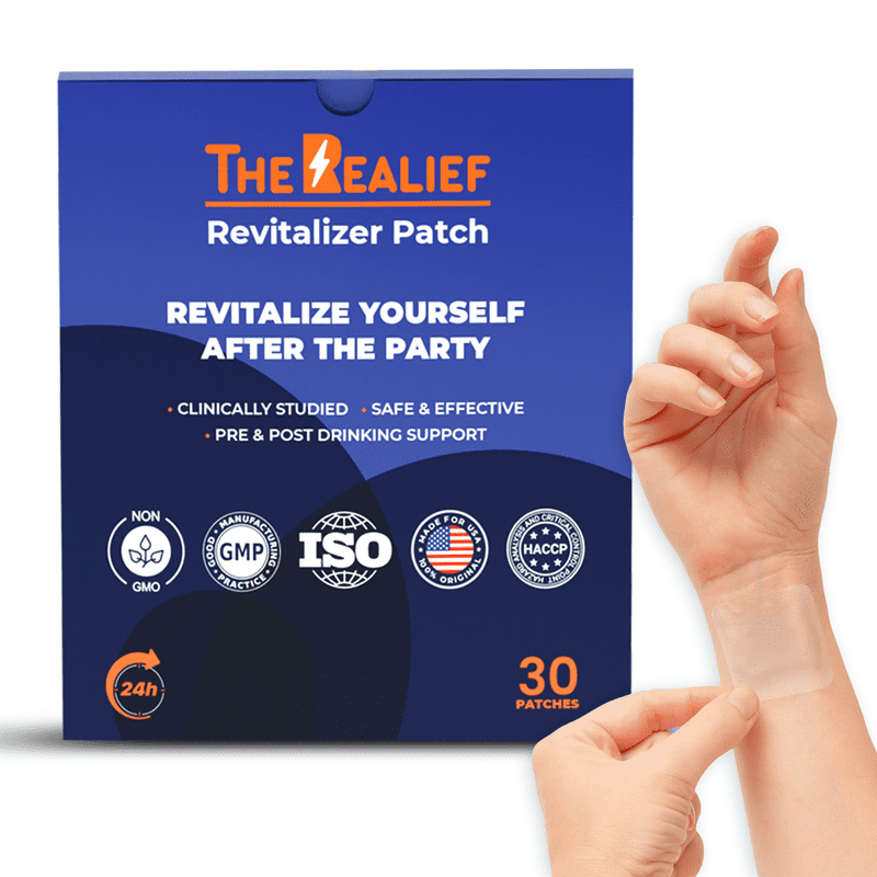 30 Big Revitalizer Recovery Patch | B12 | Milk Thistle | Green Tea ...