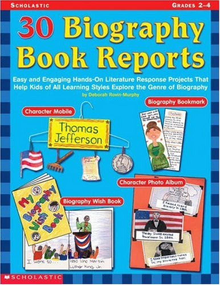 Pre-Owned 30 Biography Book Reports: Easy and Engaging Hands-On ...