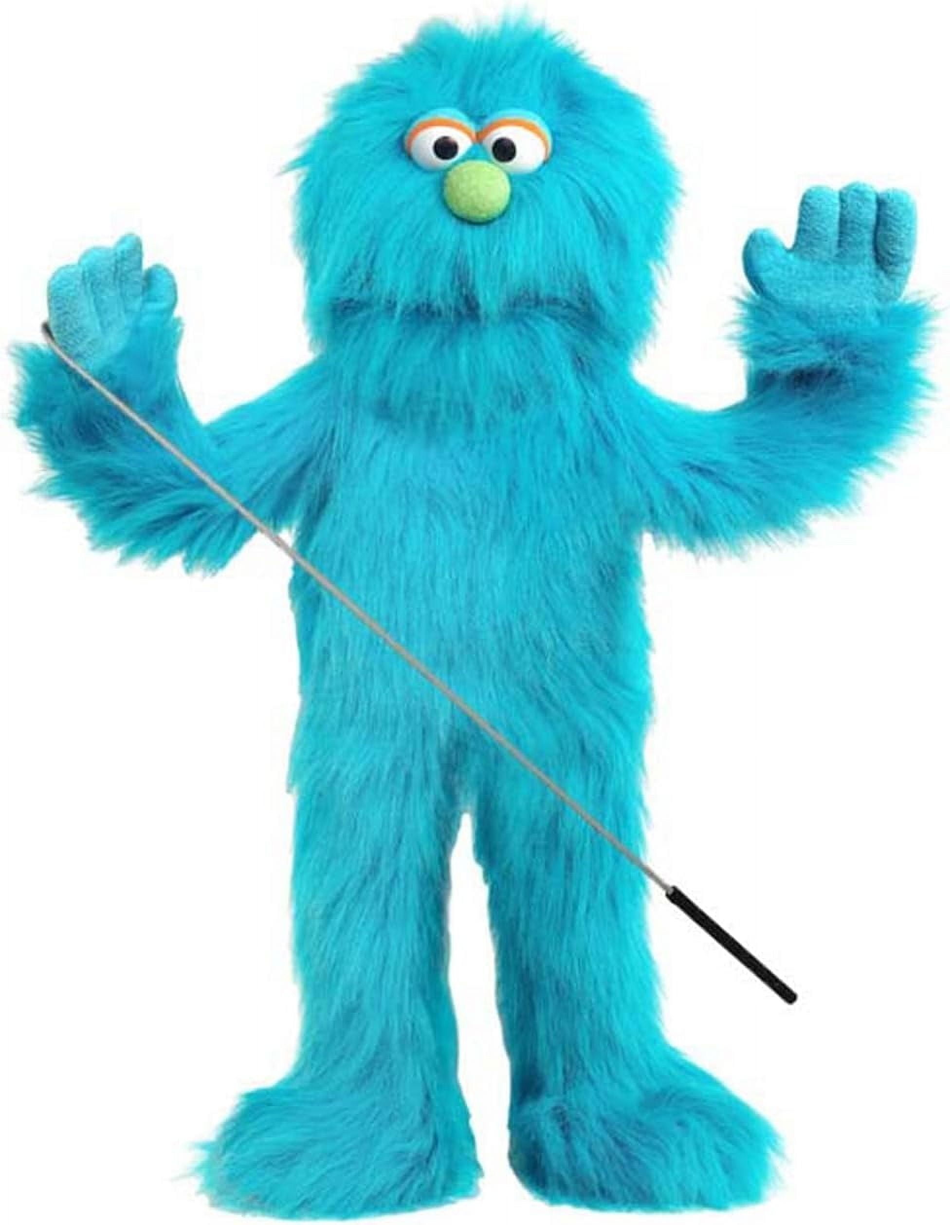 30" Blue Monster Puppet, Full Body Ventriloquist Style Puppet - Walmart.com