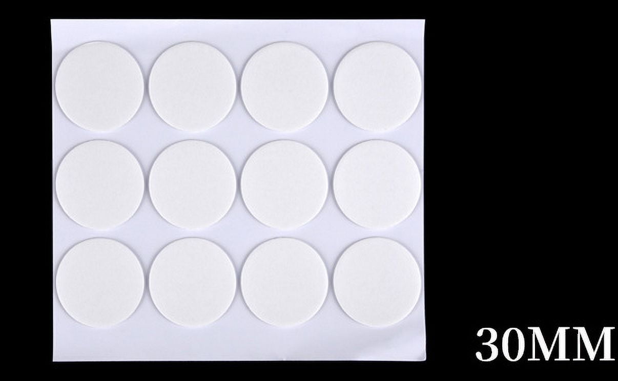 30 Capsules Double Sided Sticky Dots Removable No Trace Clear Self ...