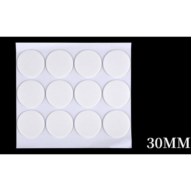 30 Capsules Double Sided Sticky Dots Removable No Trace Clear Self ...