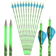 30" Carbon Arrows SP500 ID 6.2mm Compound Recurve Bow Archery Hunting ...