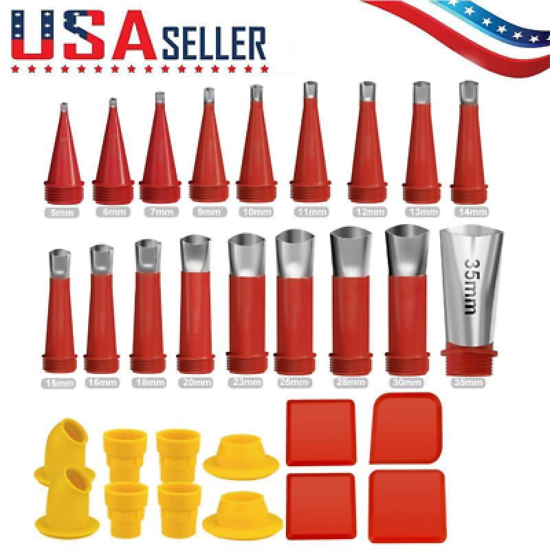 30 Caulk Finisher Kit Caulking Nozzle Tips Stainless Steel with ...