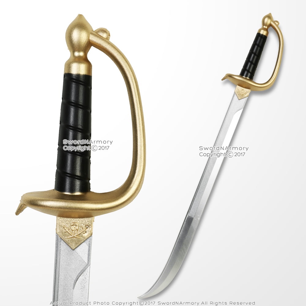 30" Classic Caribbean Pirate Cutlass Foam Sword Bow Guard Costume ...