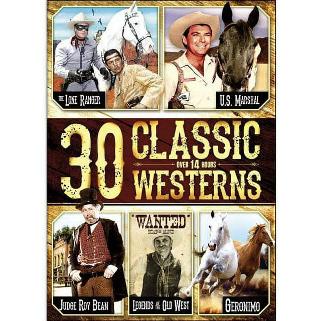 30-Classic Westerns (DVD) - Walmart.com