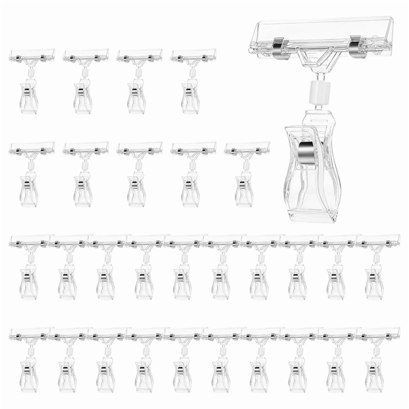 30 * Clear Sign Clips-Transparent - Walmart.com