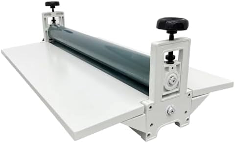 30" Cold Laminator Machine All Metal Desktop Laminator with Hand Crank ...