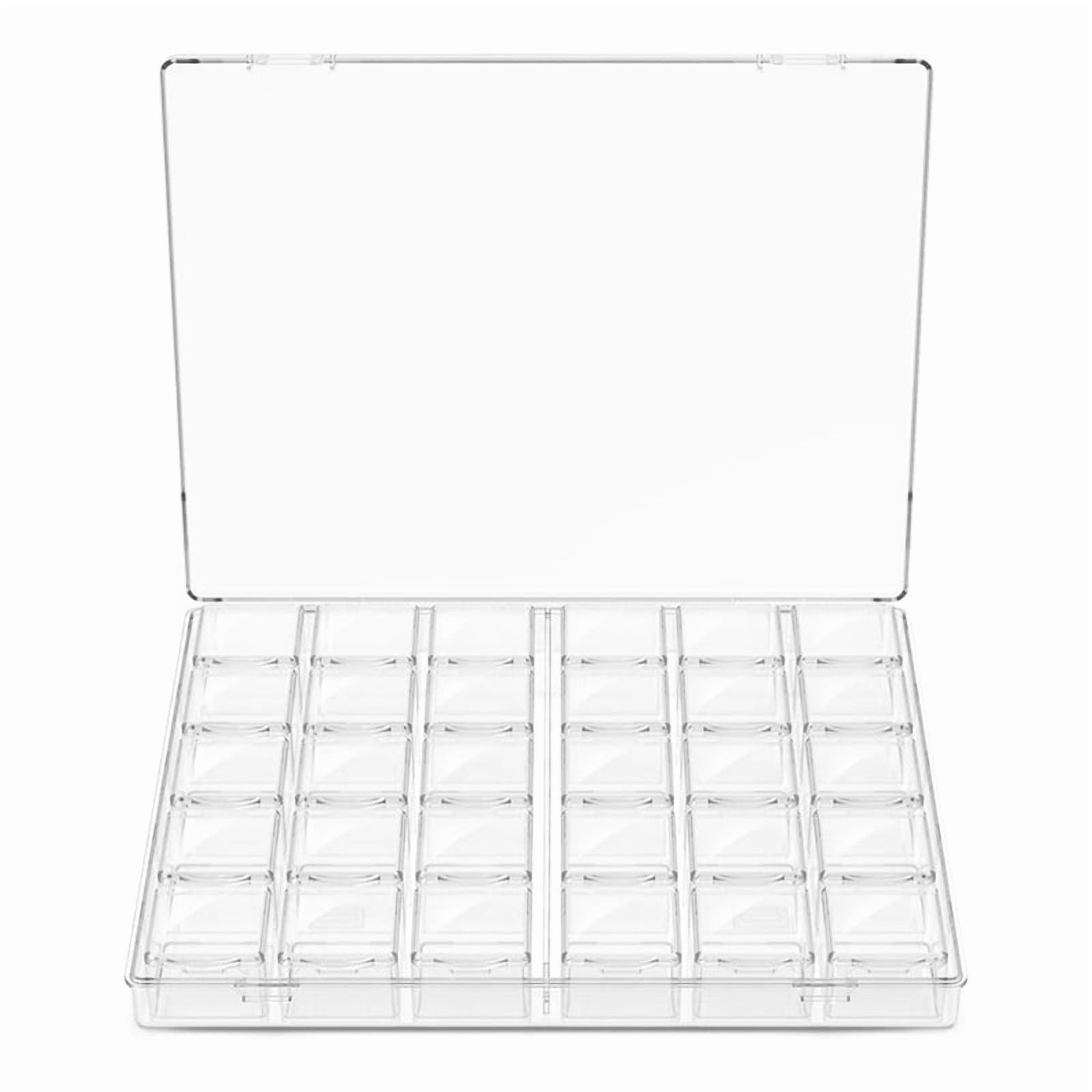 30 Compartment Stackable Storage Boxes with Lids, Mini Containers for ...