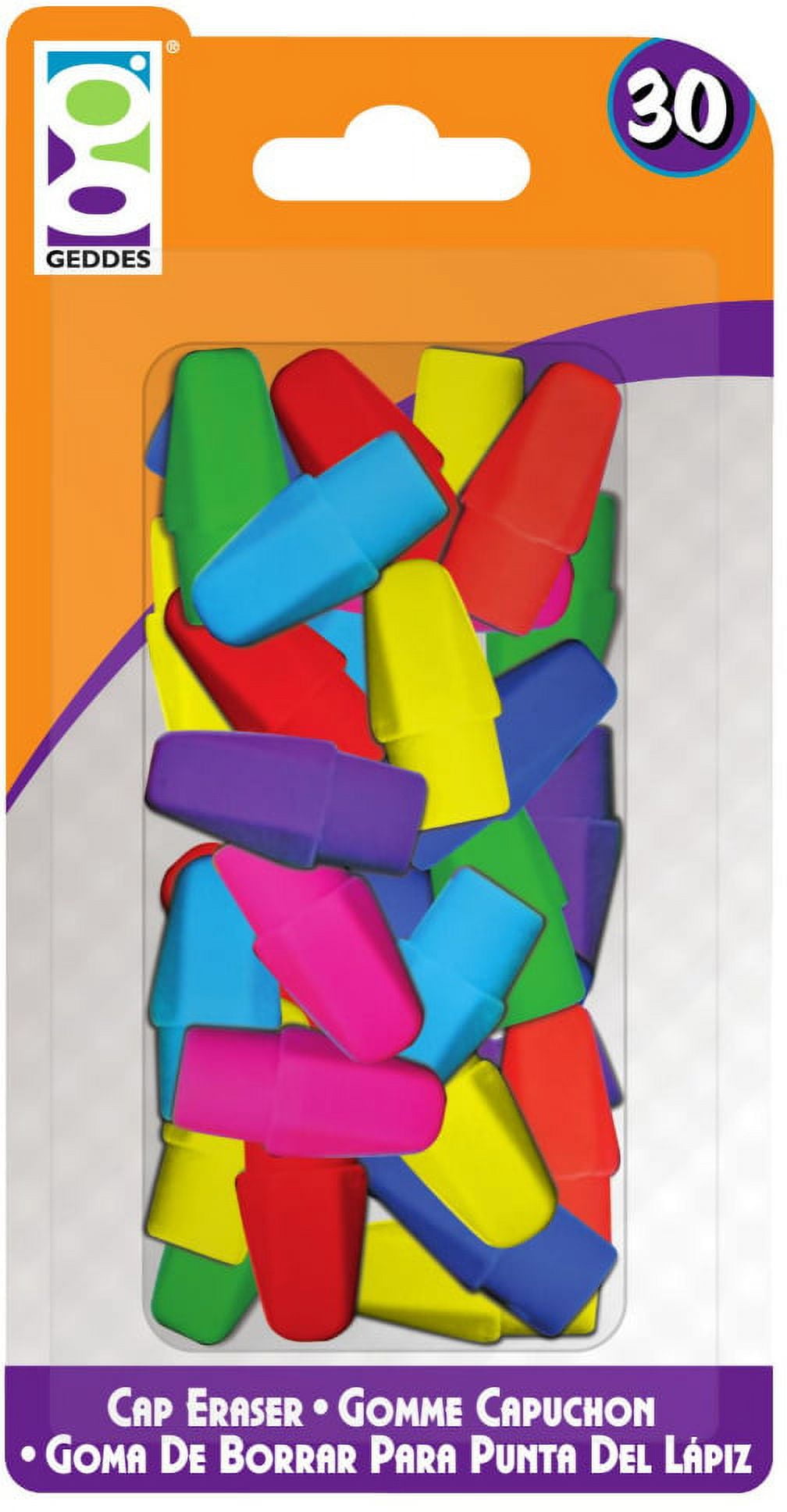 30 Count Cap Erasers Case Pack 6 - Walmart.com