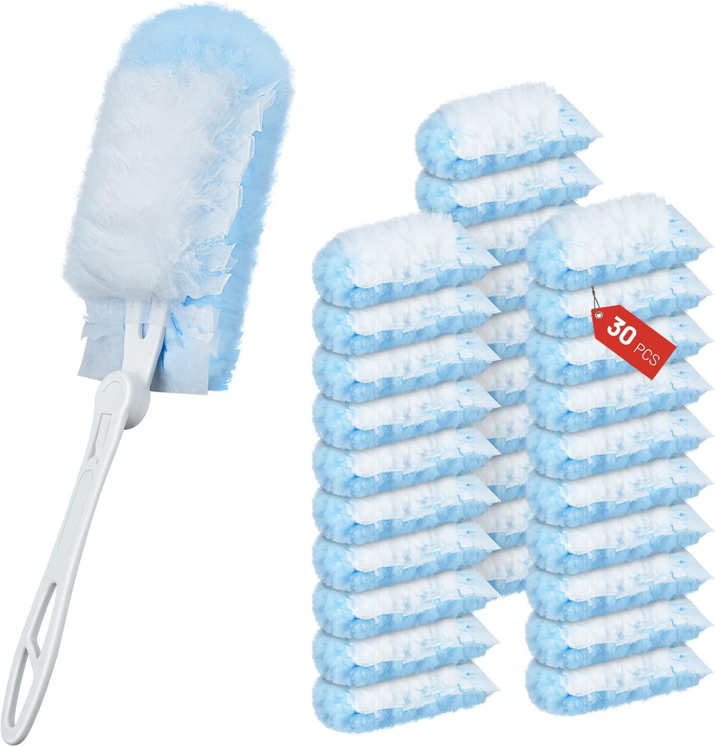 30-Count Compatible with Swiffer Duster Refills Kit | 13" Foldable ...