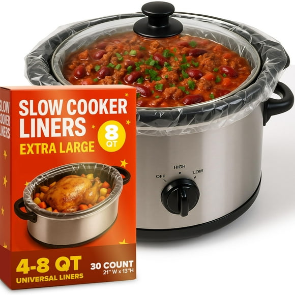 Slow cooker liners