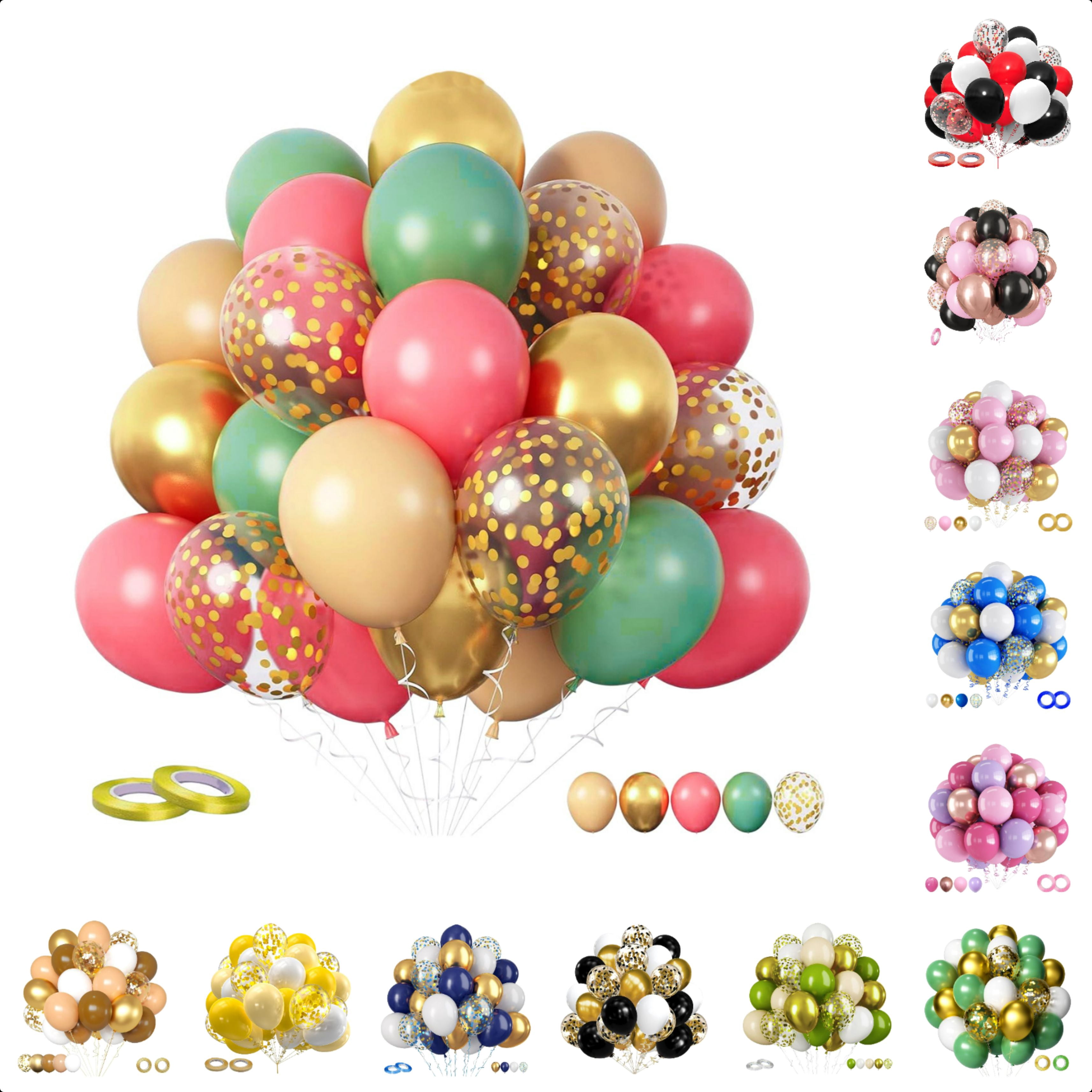 30 Count Polyester Balloon Set for Party Decorations - Helium Safe ...