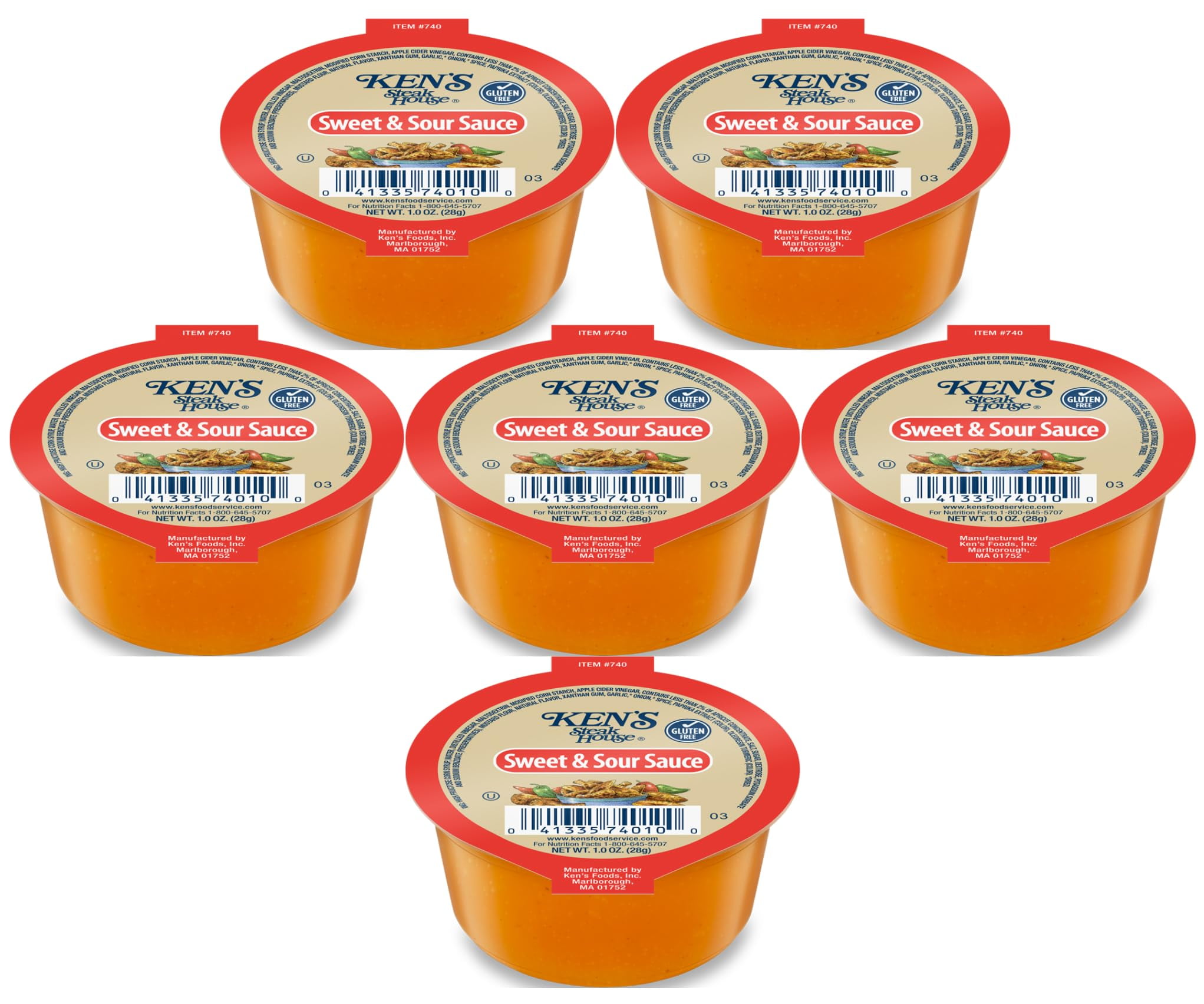 30 Count | Salad Dressing Dipping Sauce Portion Cups | Single Serve ...