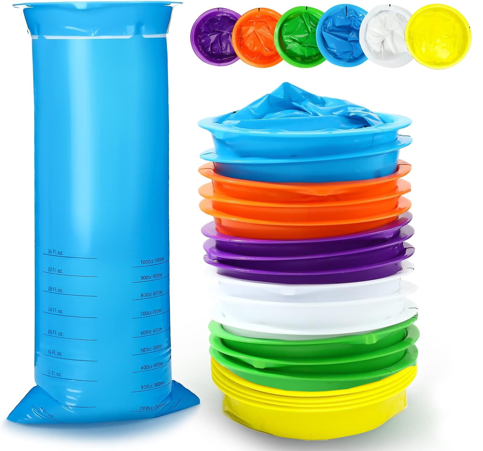 30 Count Vomit Bag Portable Emesis Puke Bags Leak Resistant Portable ...