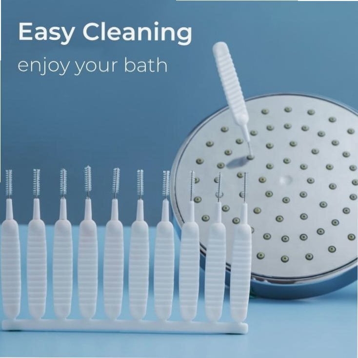 30 Counts Shower Head Cleaning Brushes Crevice Tiny Brush Small Hole，Anti-Clogging Nozzle ...