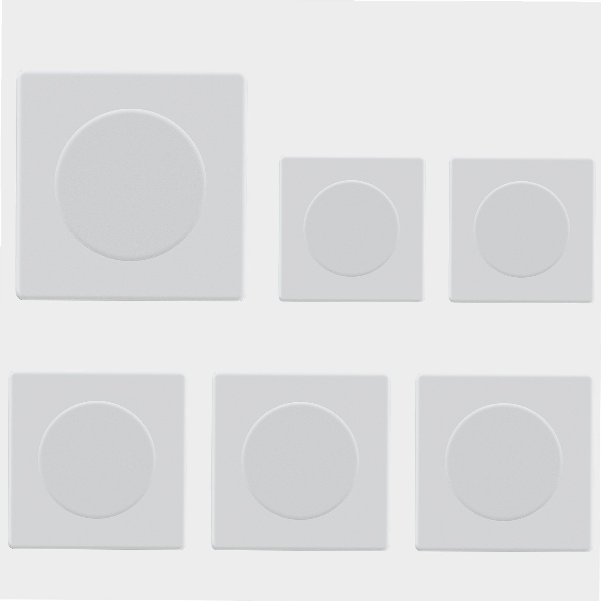 30 Counts Wall Split Flange Covers, ABS Material Decorative Panel for ...