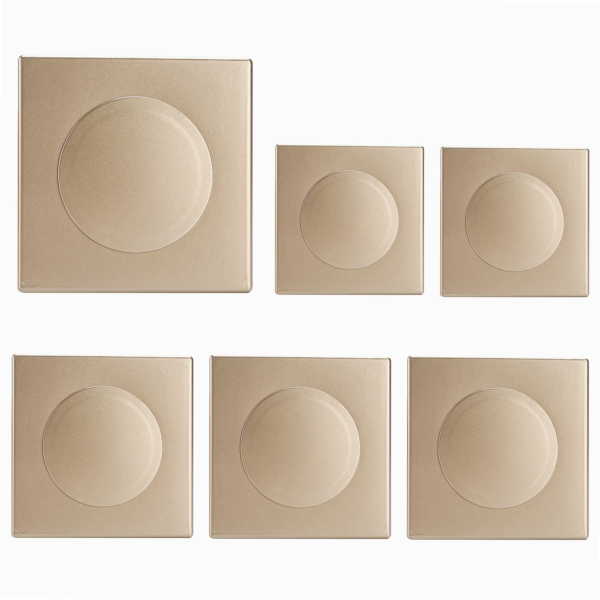 30 Counts Wall Split Flange Covers, ABS Material Decorative Panel for ...
