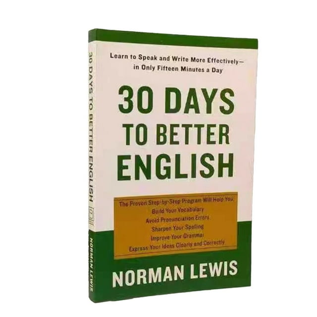 30 Days To Become A Better English Practice Manual And Improve English ...