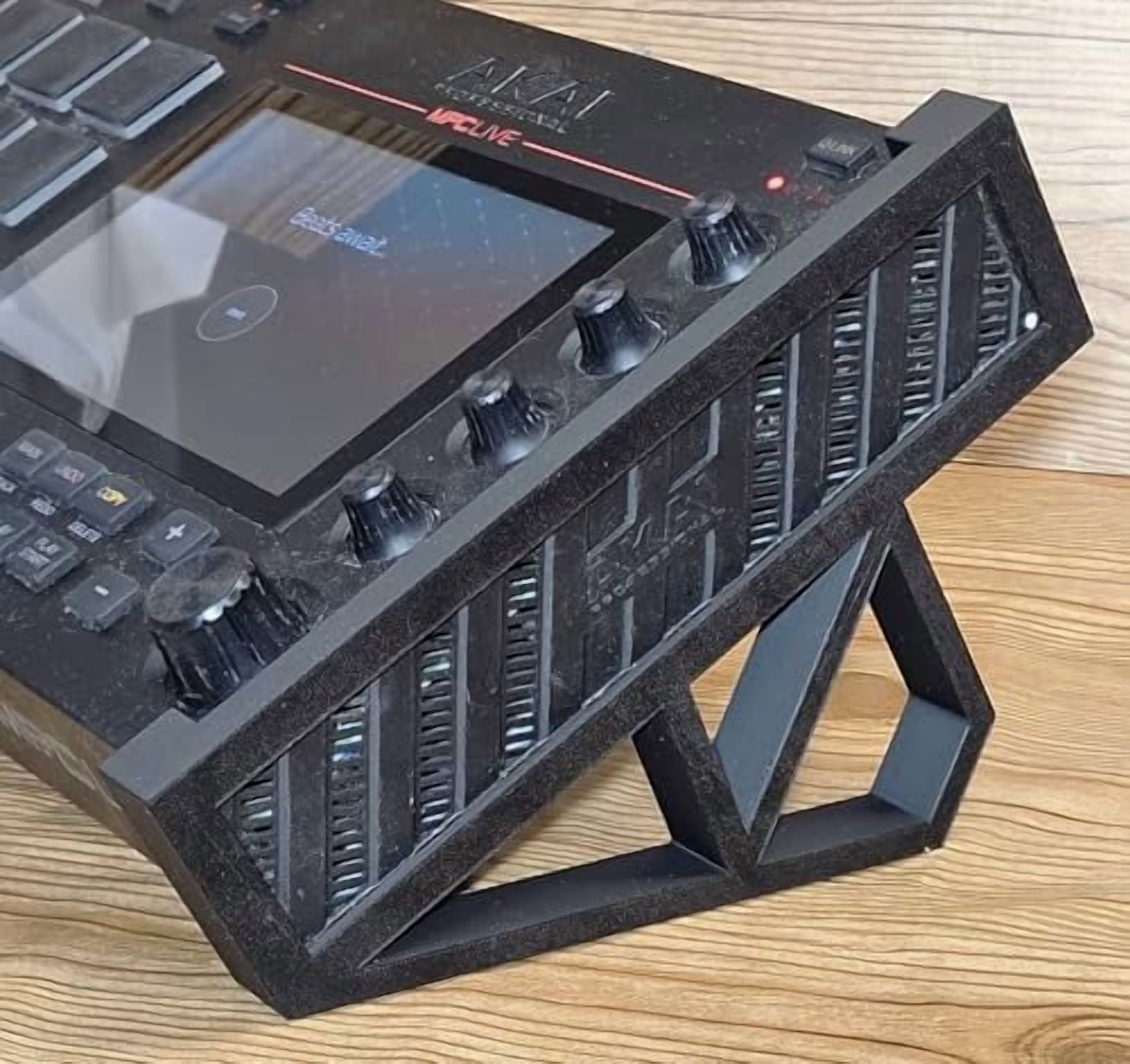 30 Degree Angled Black Color Desktop Stands For Akai MPC LIVE ...