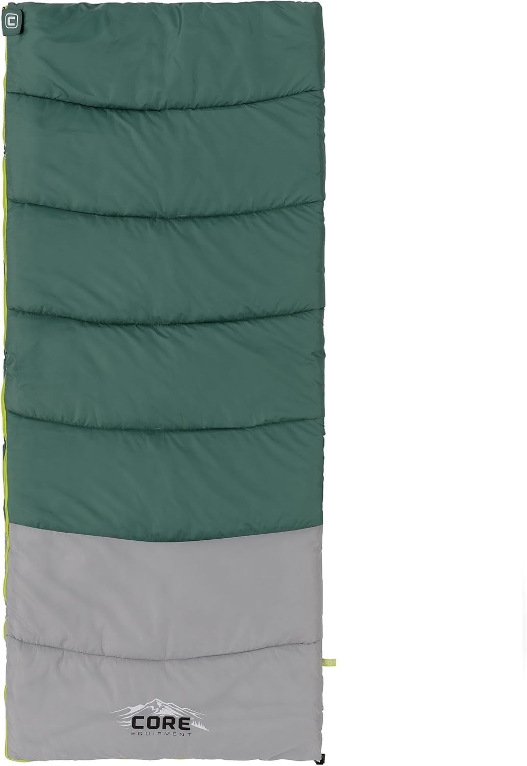 CORE 30 Degree Rectangular Camping Sleeping Bag, 77" x 33" - Walmart.com