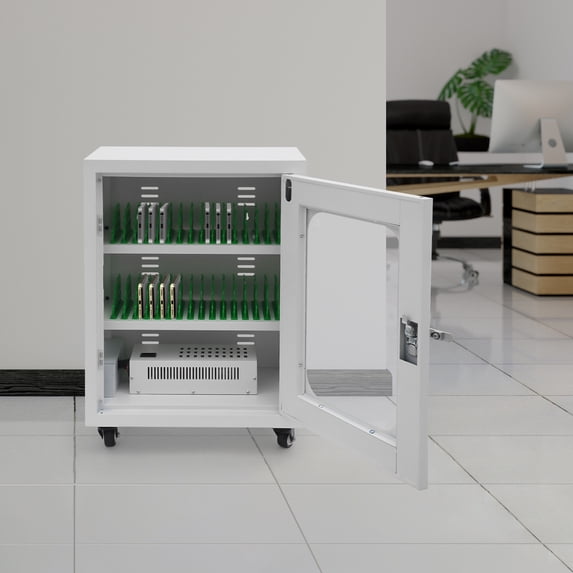 30-Device Charging Station, Mobile Charging Cabinet, Mobile Charging ...