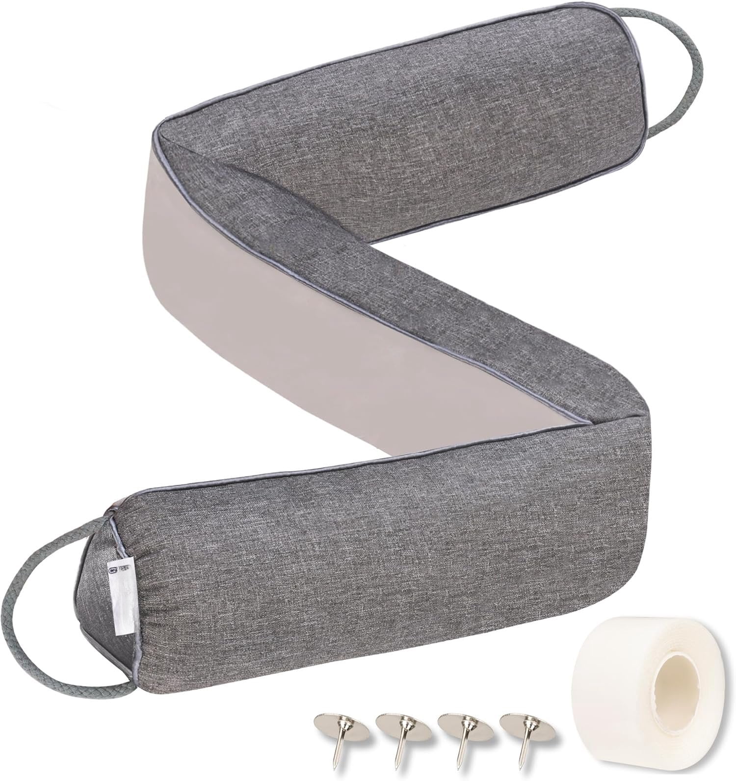 30" Door Draft Stopper for Bottom of Doors, Seal Hot Air, Noise ...