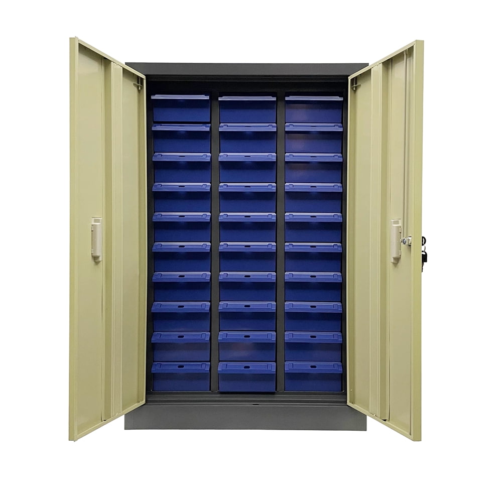 30 Drawers Parts Cabinet Bolt and Nut Tool Storage Cabinet File Cabinet ...