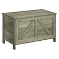 30" Farmhouse Storage Chest, Lift Top Box Organizer with Safety Hinge ...