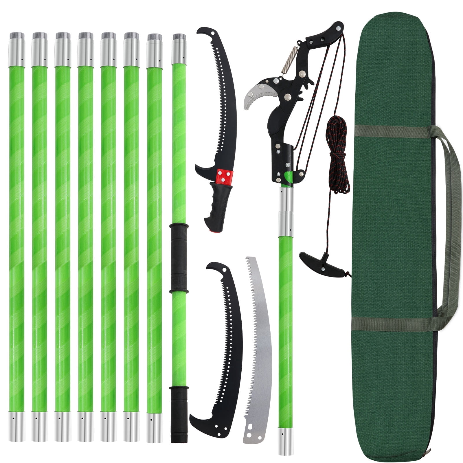 30 Feet Tree Pole Pruner Manual Branches Trimmer Tree Branch Garden ...