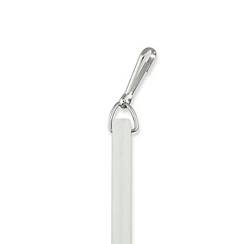 30" Fiberglass Drapery Baton Wand With Stainless Steel Snap Hook ...