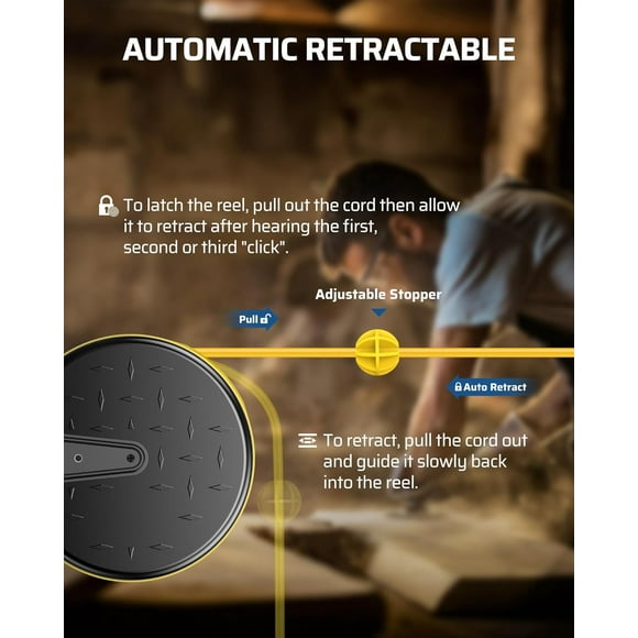 Ceiling Mounted Cord Reel