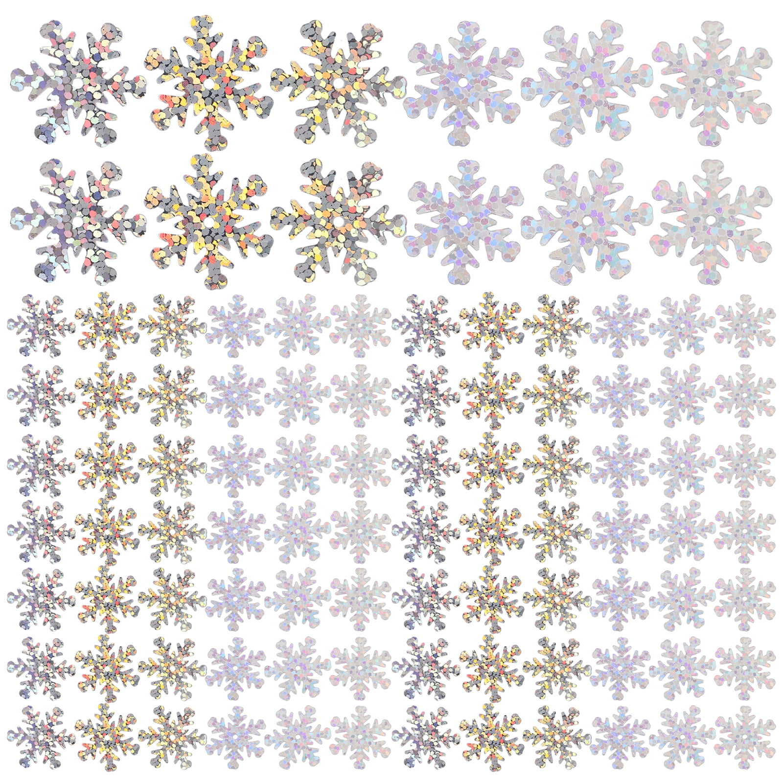 30 G Christmas Glitter for Resin Iridescent Snowflakes Silver - Walmart.com