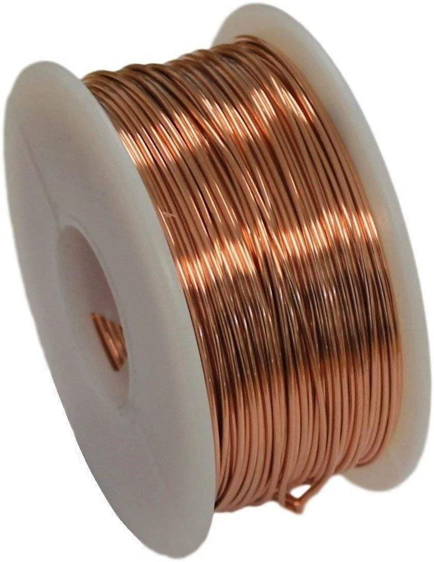 30 Ga Solid Copper Round Wire Dead Soft (1/2 Lb -1570 Ft.) Spool ...