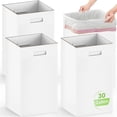 30 Gallon Disposable Recycled Cardboard Trash Cans, 4 Pack - Walmart.com