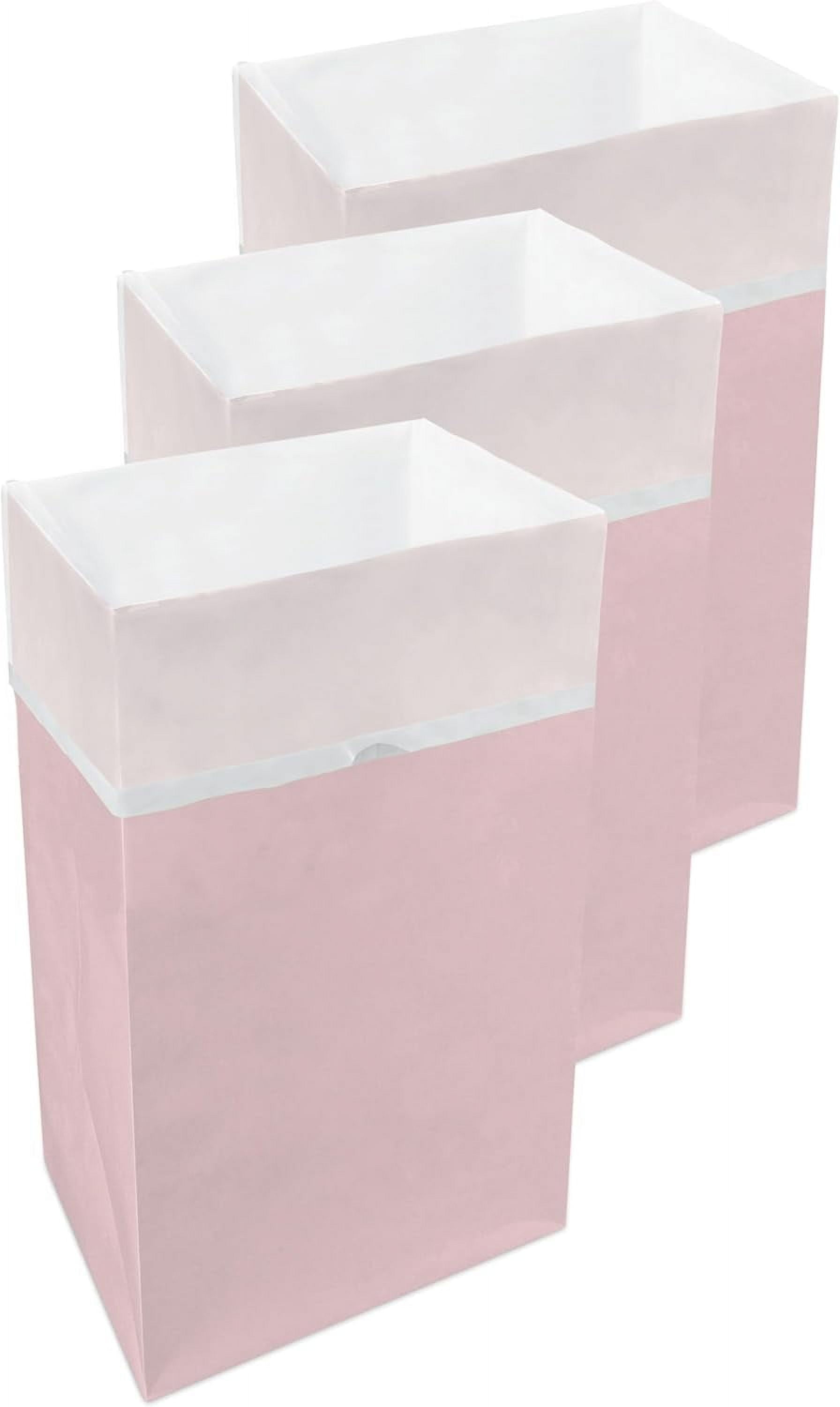 30 Gallon Disposable Trash Cans (3-Pack) with Fitted Trash Bags ...