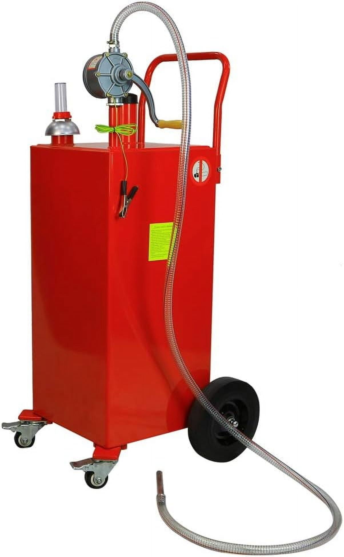 30 Gallon Portable Gas Caddy Oil Storage Fuel Transfer Tanks Large ...