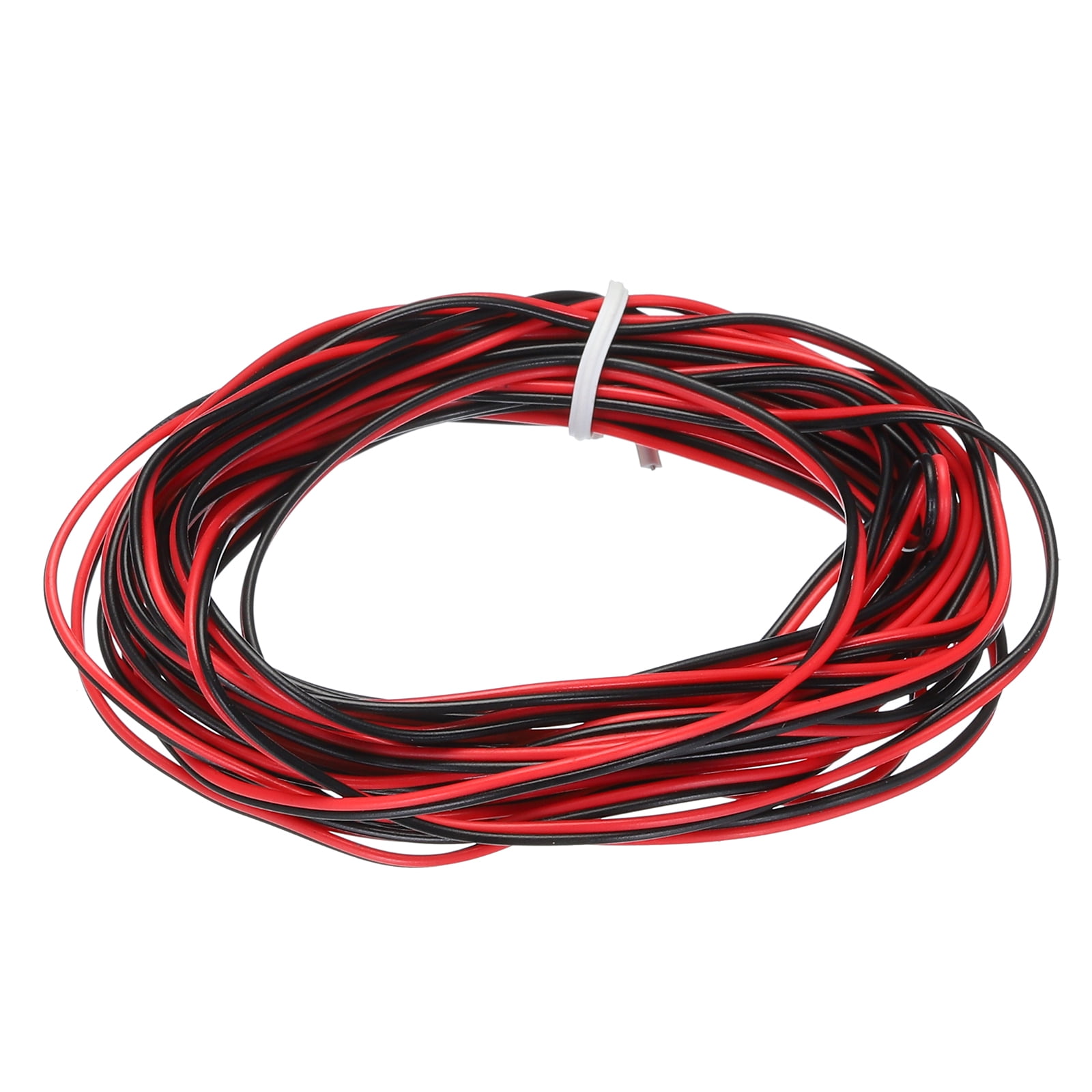 30 Gauge 2 Conductor Parallel PVC Wire, 15Ft/4.5M Long 0.8mm Dia 300V ...