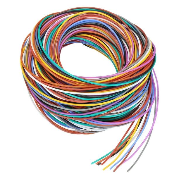 30 Gauge PVC Hookup Wire 7.5m/25ft 30AWG Electrical Wire Spool Ul10010 ...