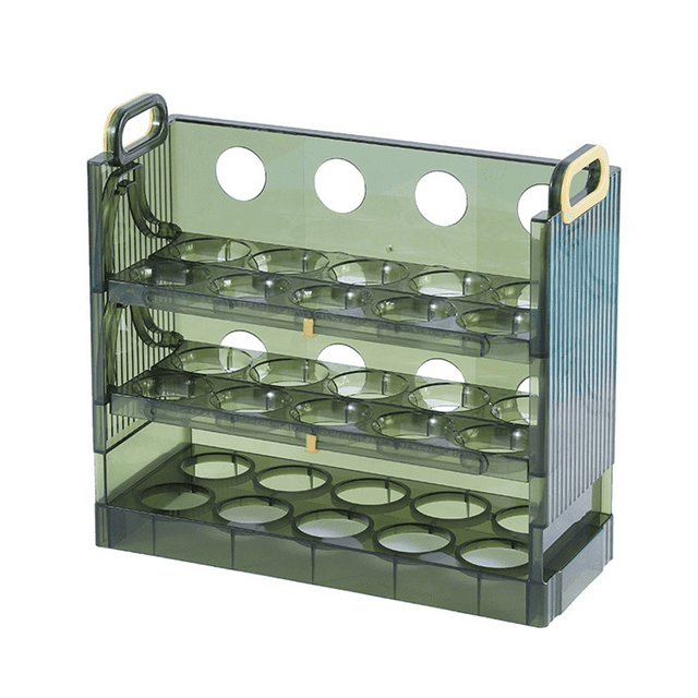 30 Grids Egg Storage Box Case Holder Large Capacity Tray Organizer with ...