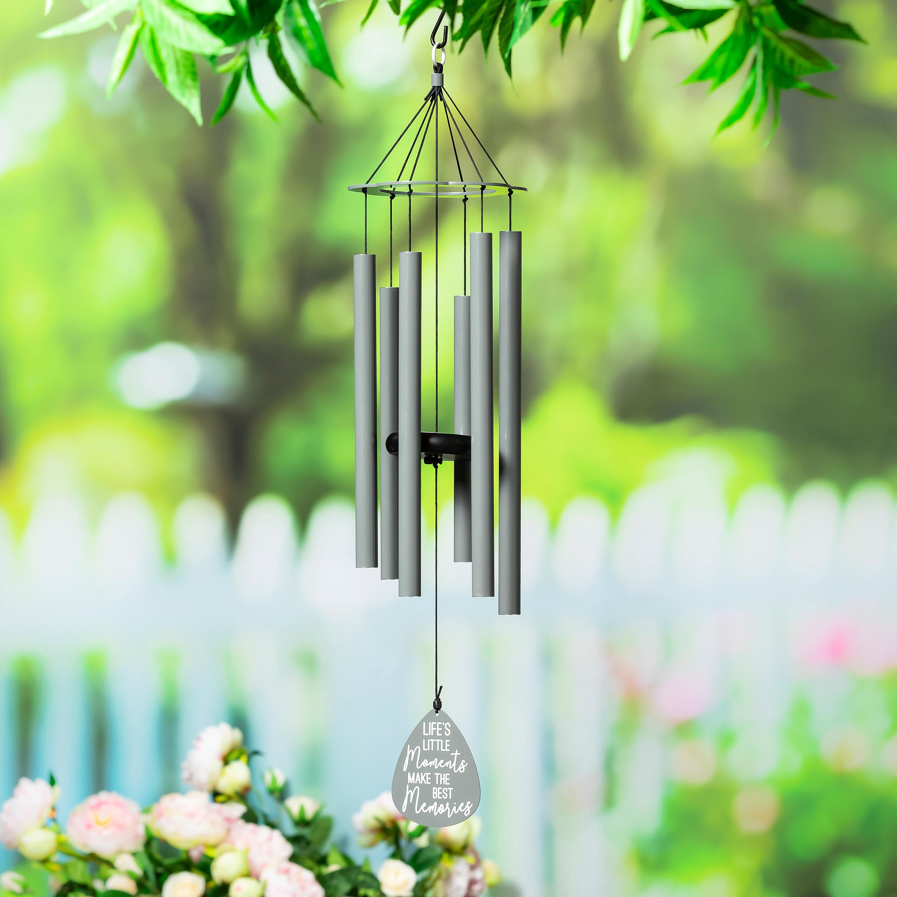 30" H Avria Hand Tuned Wind Chime Memorial "Life's Little Moments ...