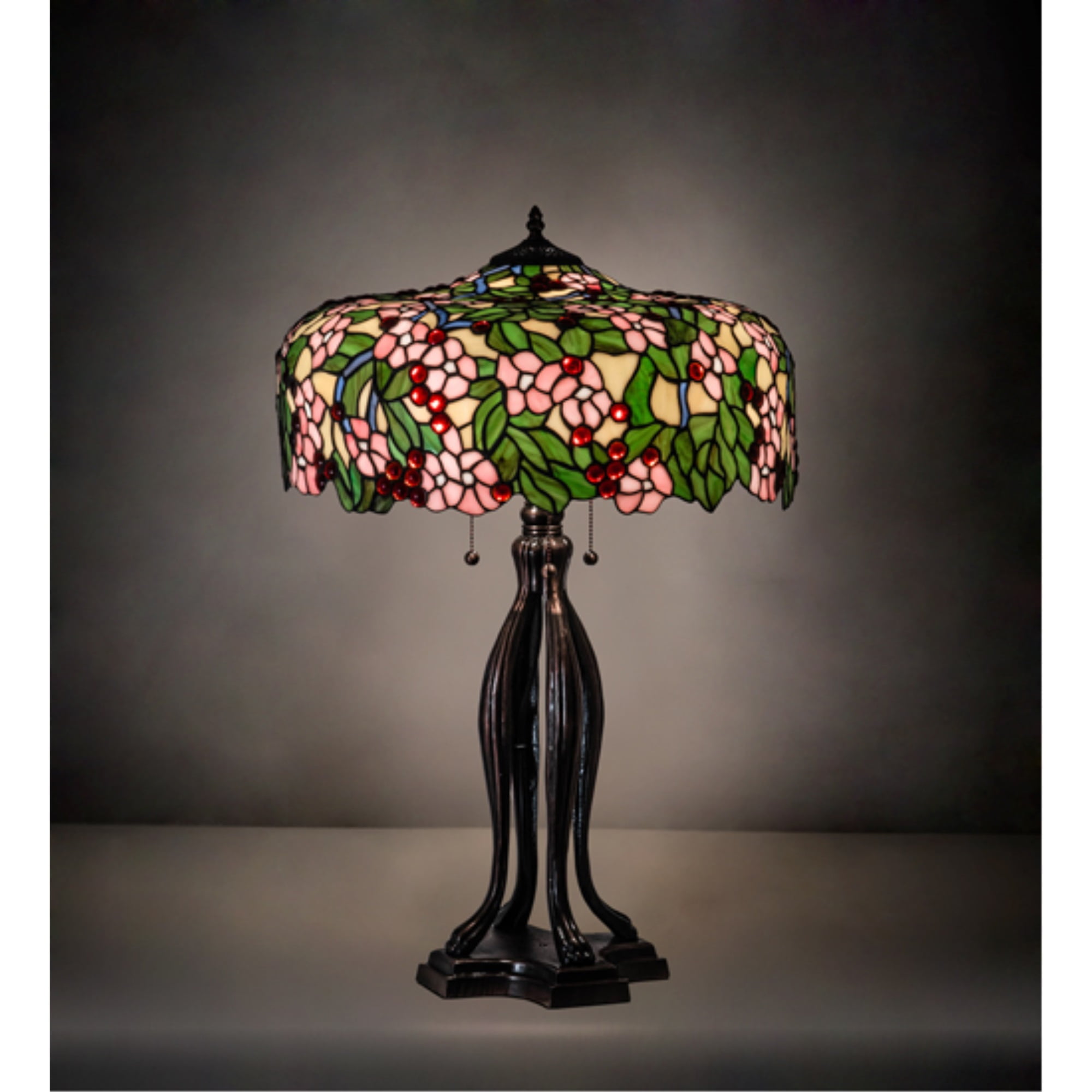 30" High Tiffany Cherry Blossom Table Lamp - Walmart.com