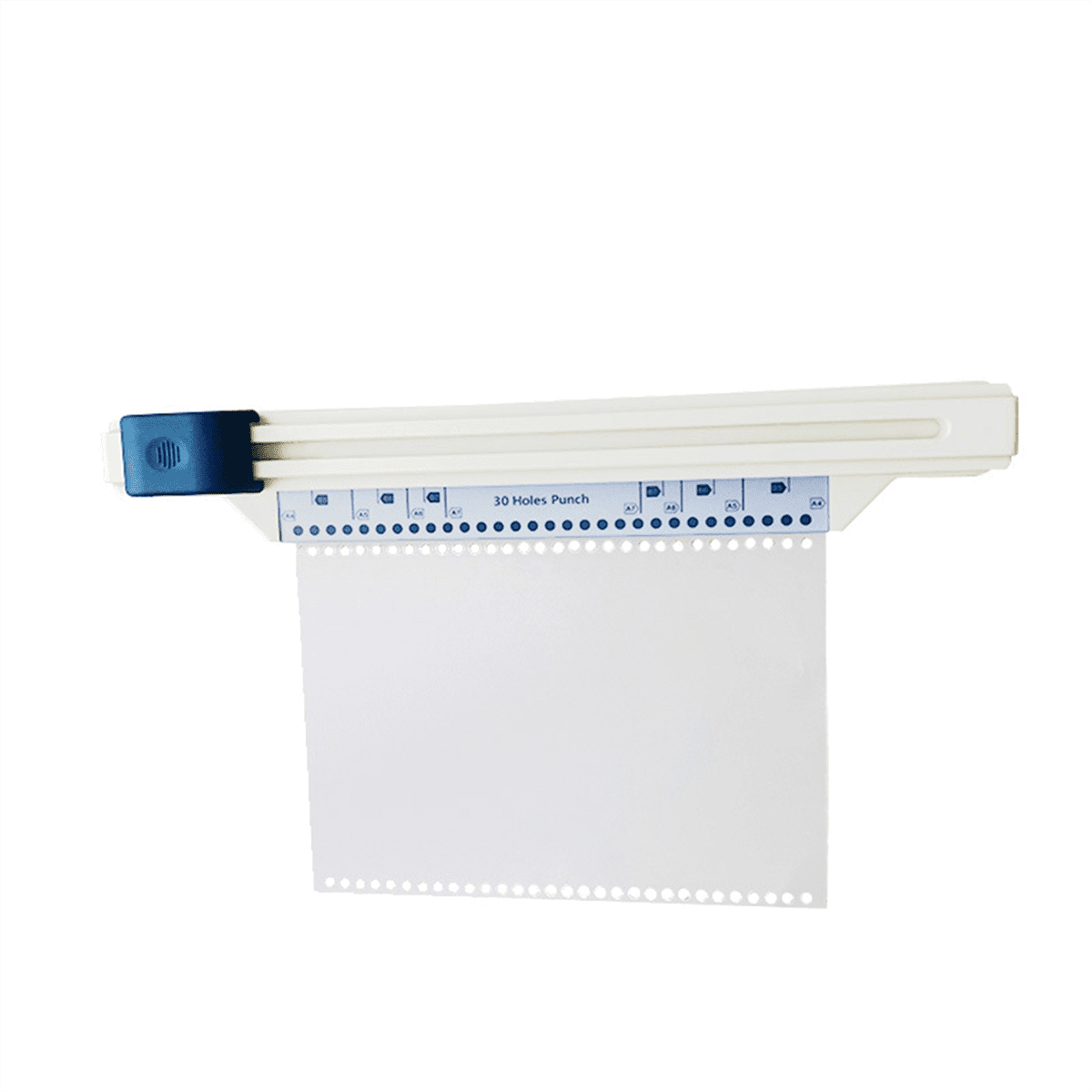 30-Hole Loose-Leaf Punch Home Hand Push Toroidal Coil Portable Hole ...